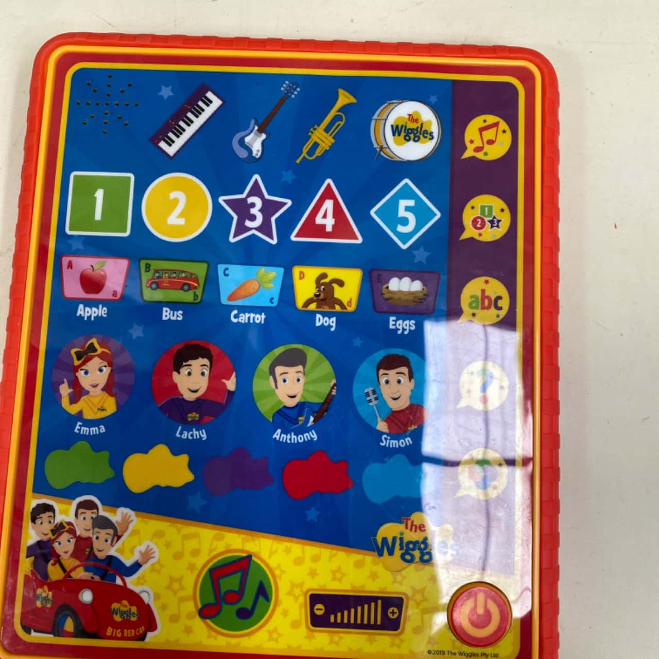 Wiggle Toy tablet (s)