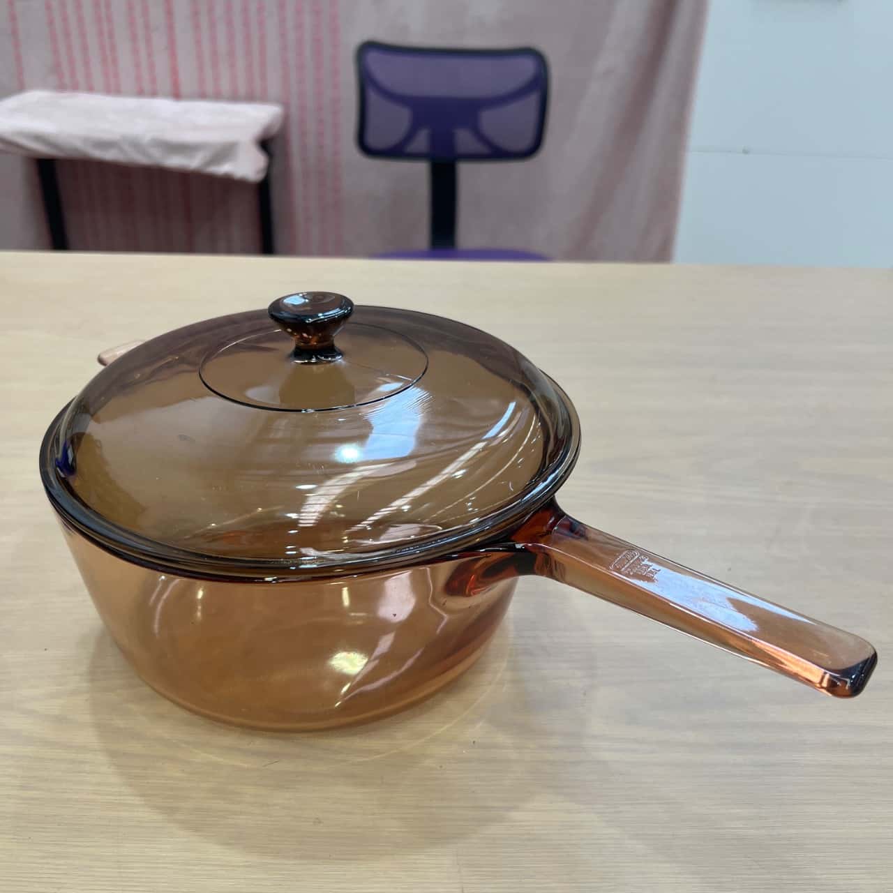 Vintage Corning Pyrex Vision Ware, 2.5L Quart Saucepan with Lid, Made ...