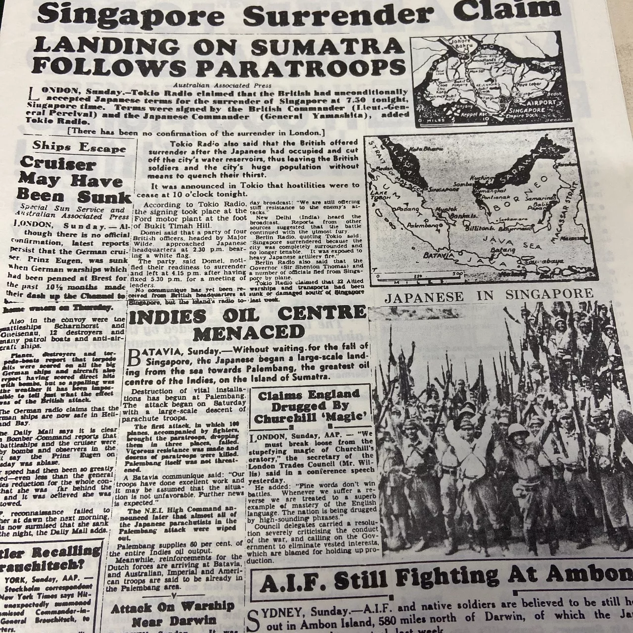 Vintage collectors binder “The War Papers” - Used Very Good | Salvos Stores
