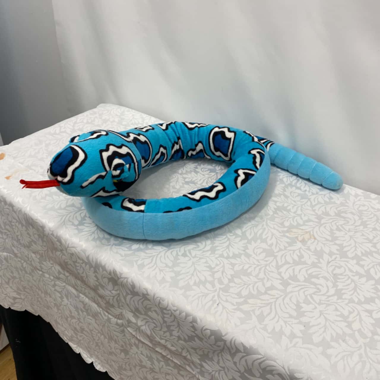 New York City Central Park Zoo Blue Snake Toy BNWT
