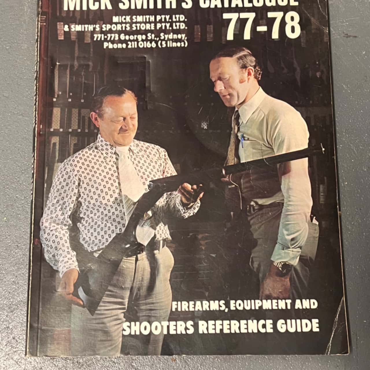 Vintage firearms magazine