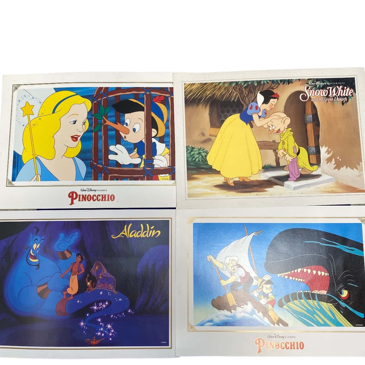 Walt Disney Posters X4