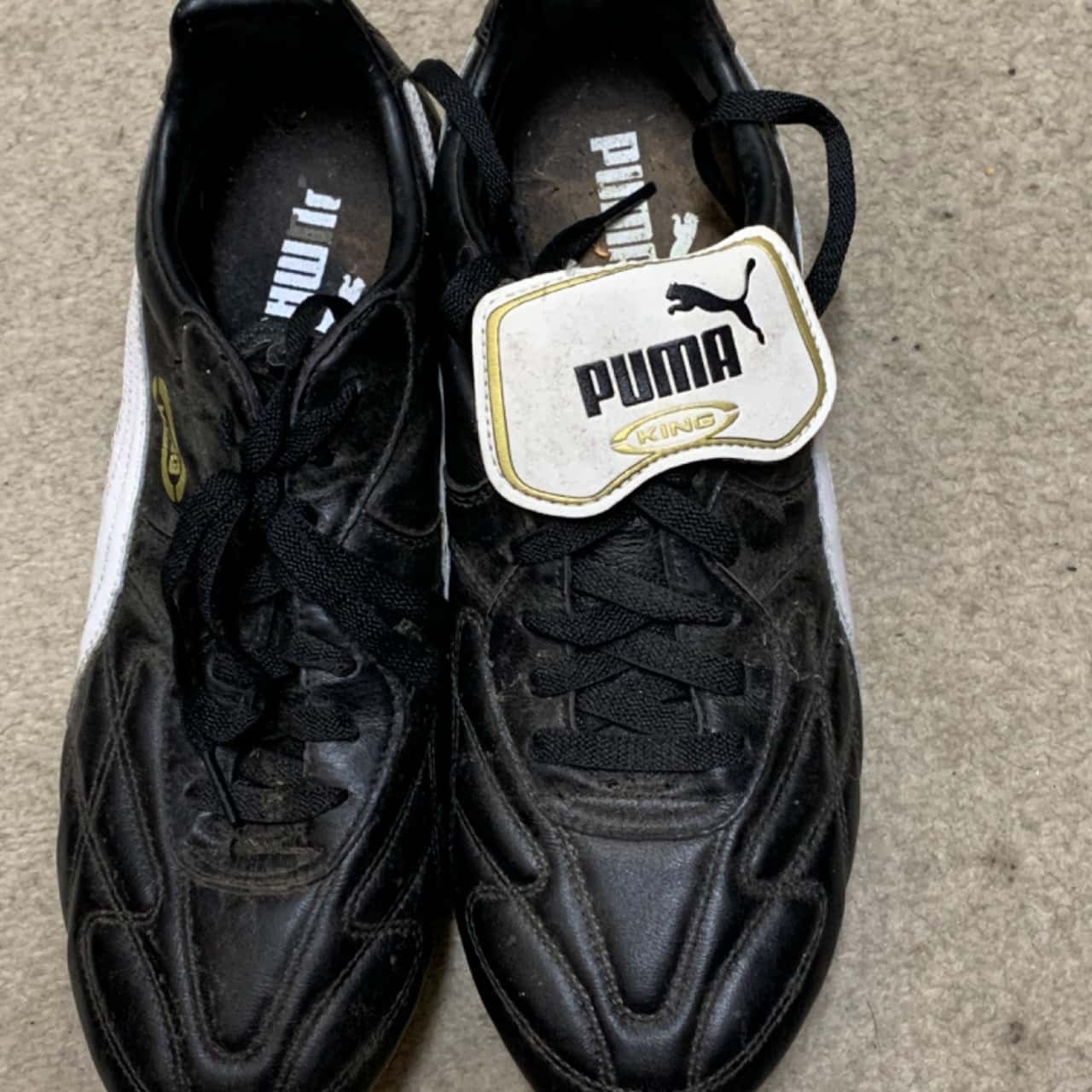 Puma King soccer/football shoes Mens Size 12 Black