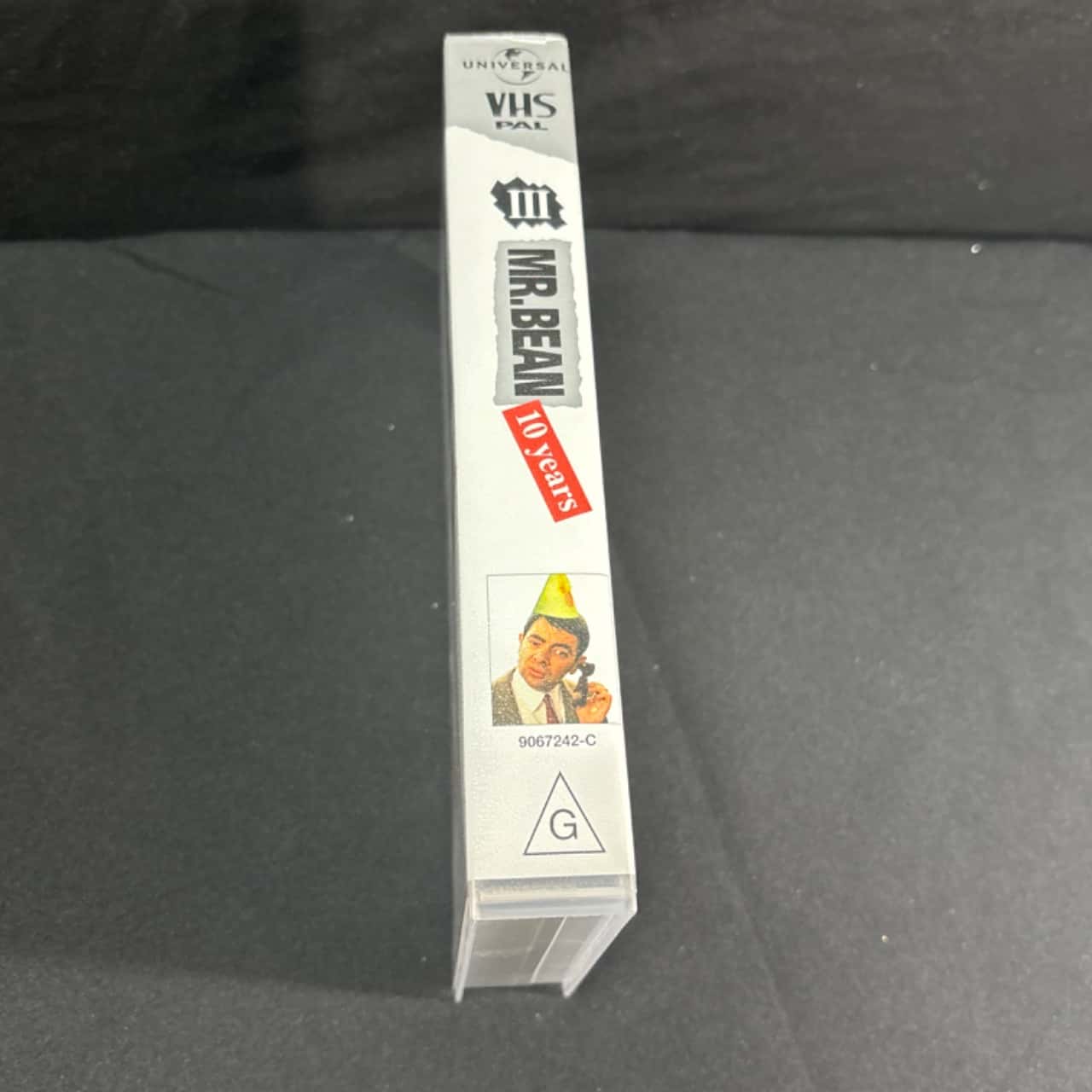 Set of three Rowan Atkinson in Mr Bean 10 years VHS
