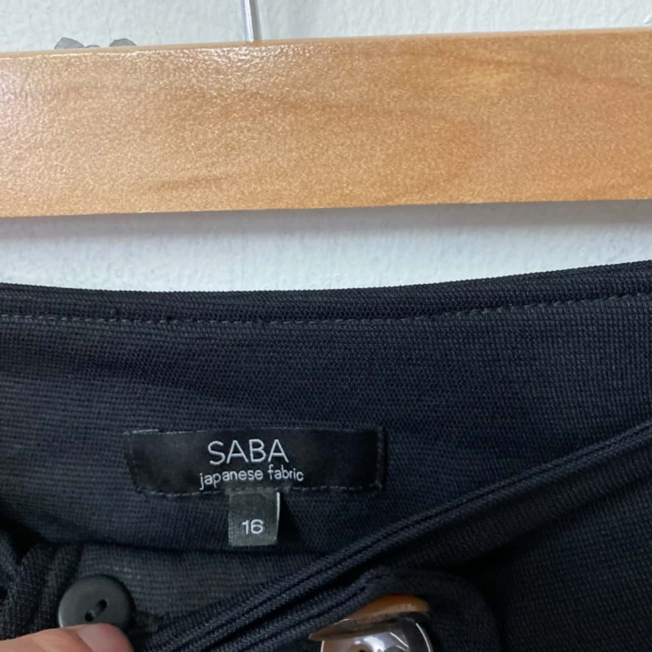 SABA Womens Size 16 Knee Length Black (s)