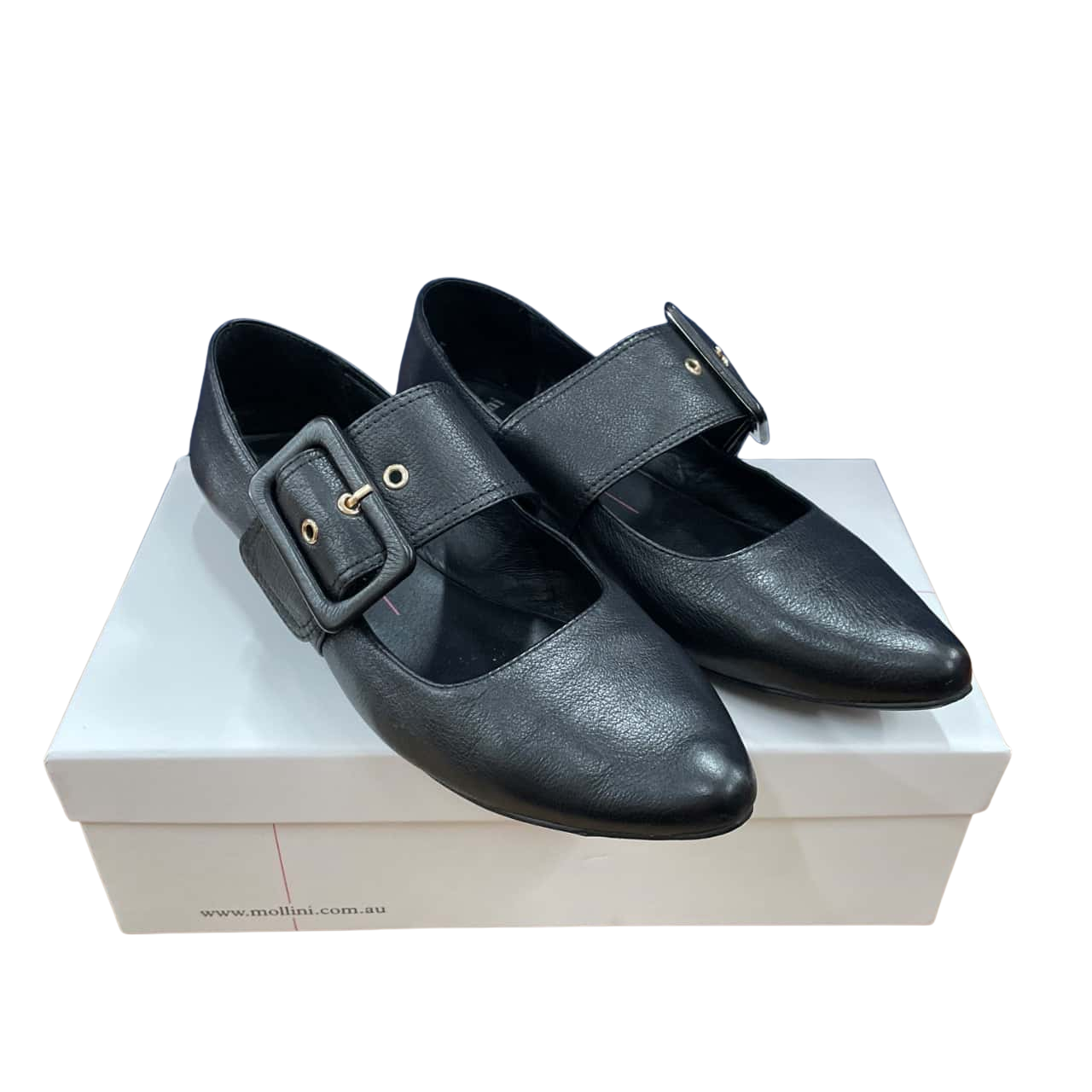 Mollini Womens Size 39 Black Shoes (s)