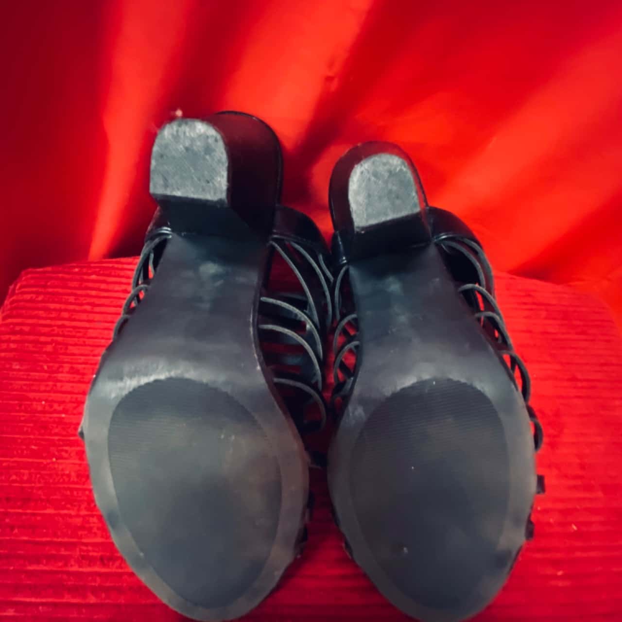 Corelli Womens Size 8 Black Lucie Dress Sandal(s)