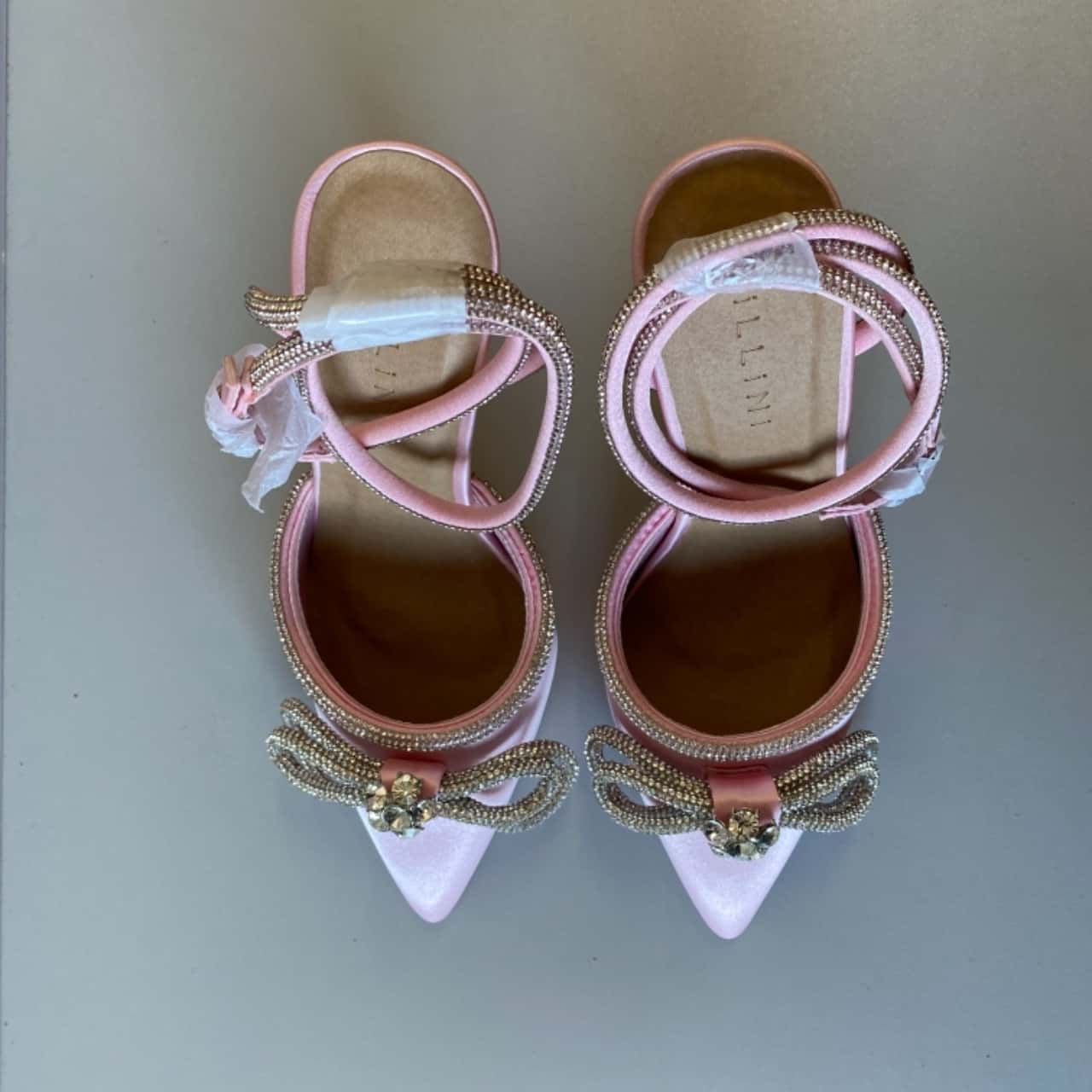 Billini Women's Size 5 Pink With Diamante Shoe - New (s)