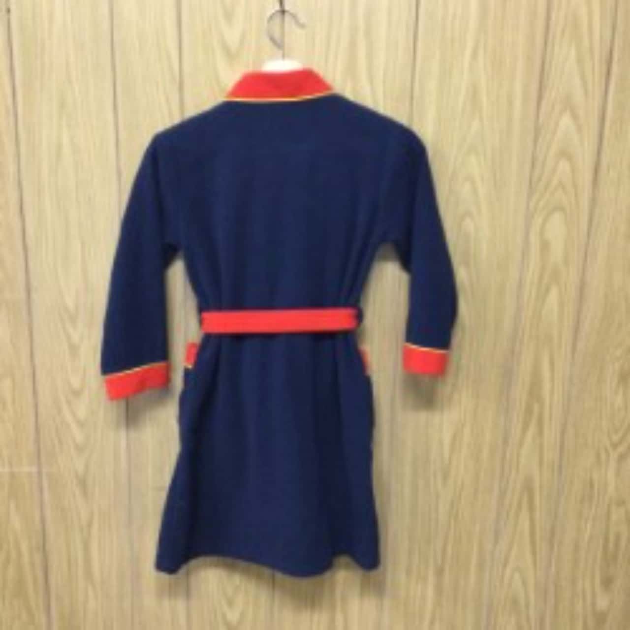 Kids Size 6 Sleepwear Blue Robe. The Simpsons.(s)