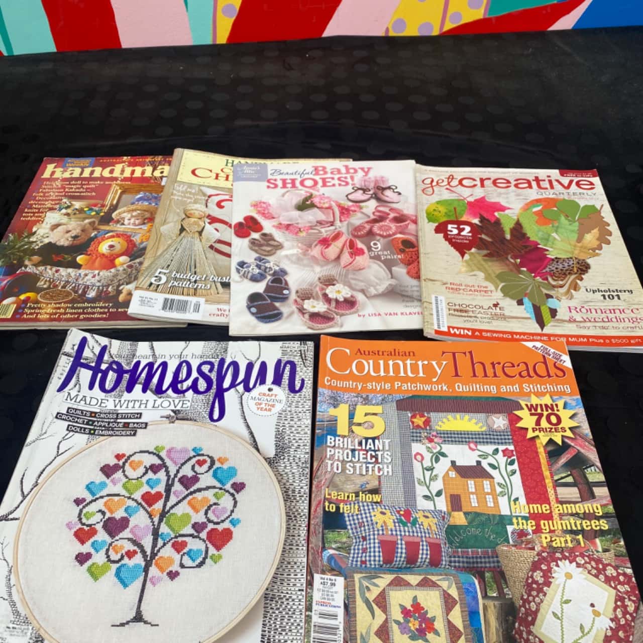 Craft magazines x6