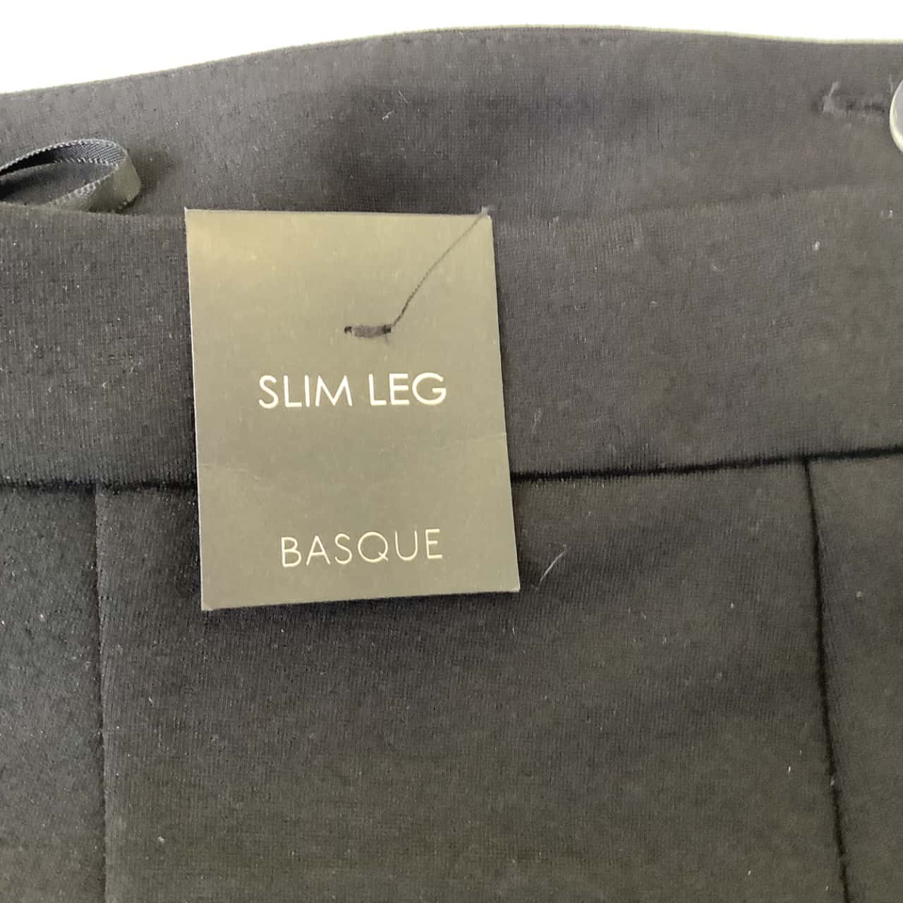 Brand New Basque Womens Size S Black Ankle Length Pants(s)