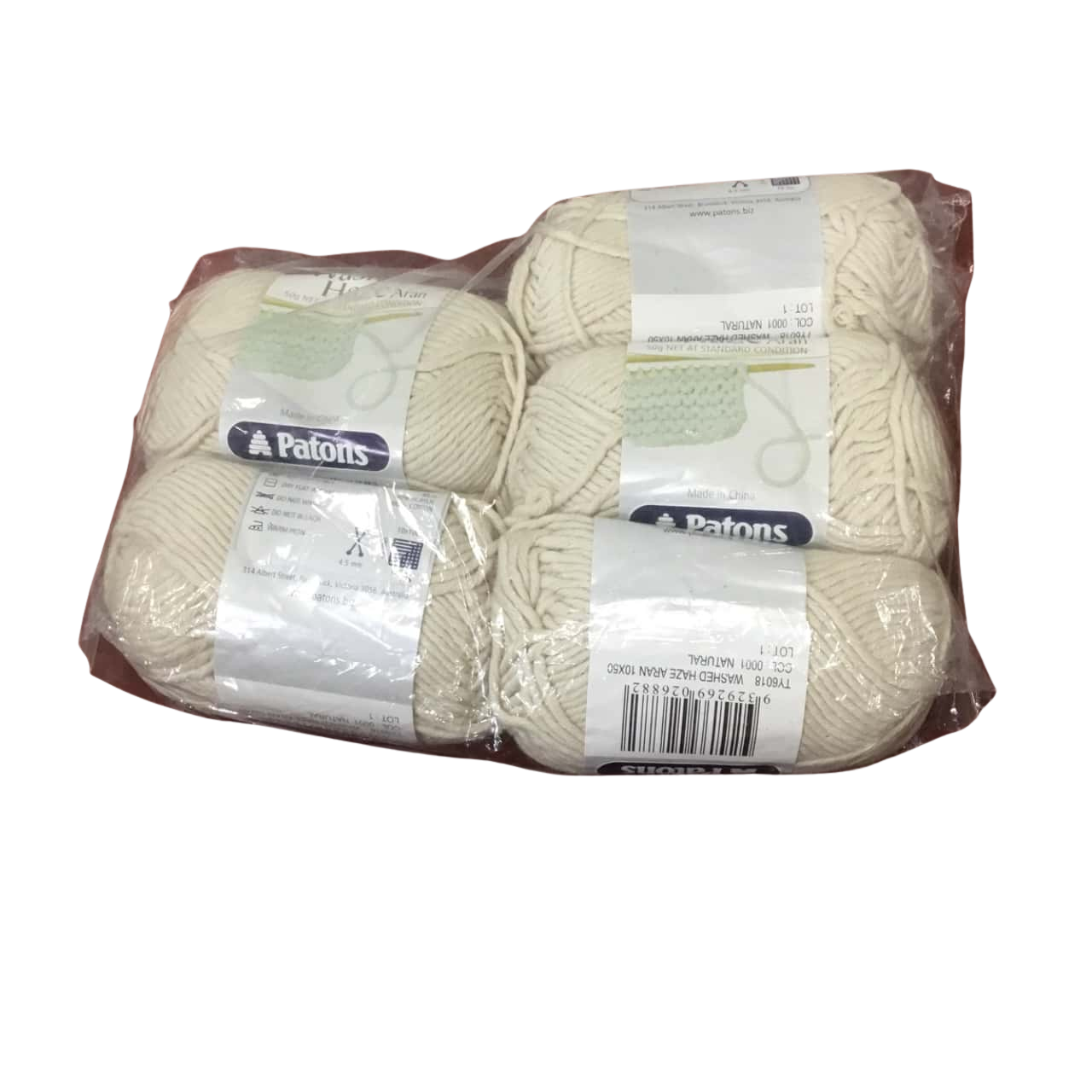 Patons Washed Haze Aran Wool (s)