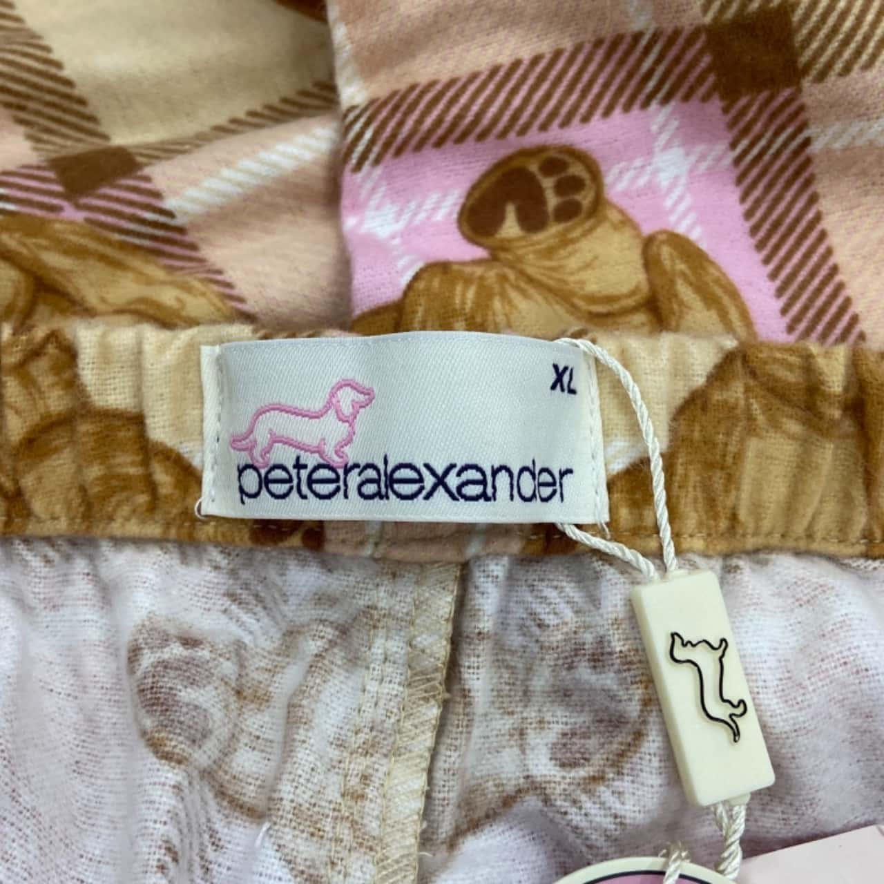 Peter Alexander Pink Teddy Pj Bottoms Size XL(s)