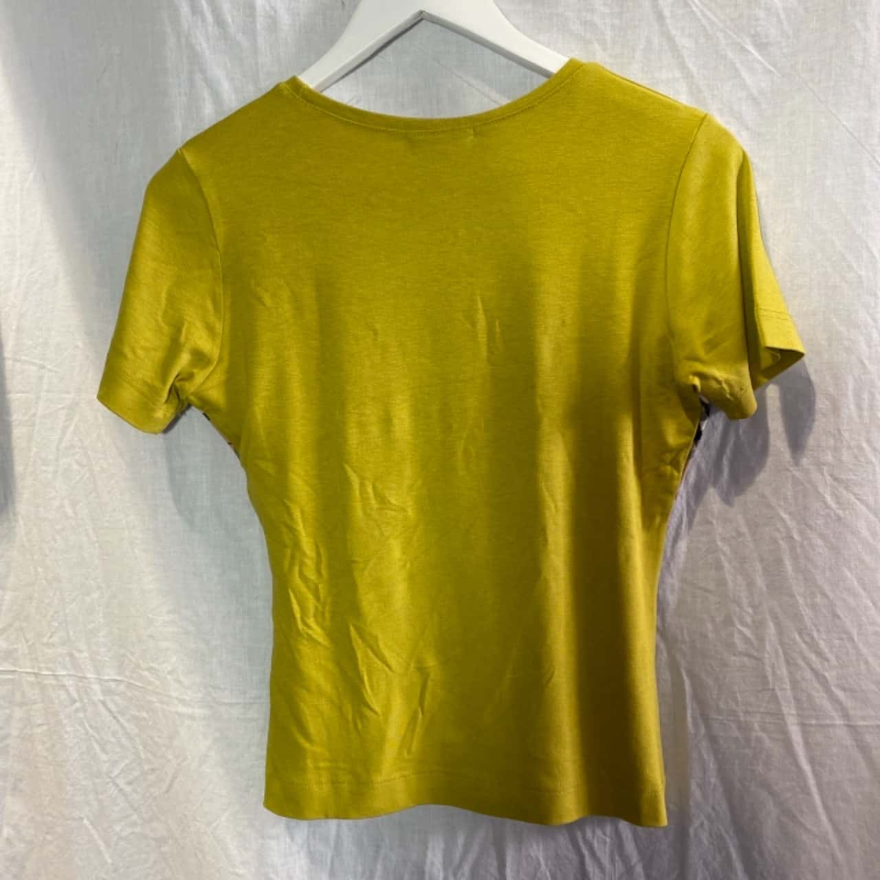 Womens Short Sleeve Mustard Top(s)