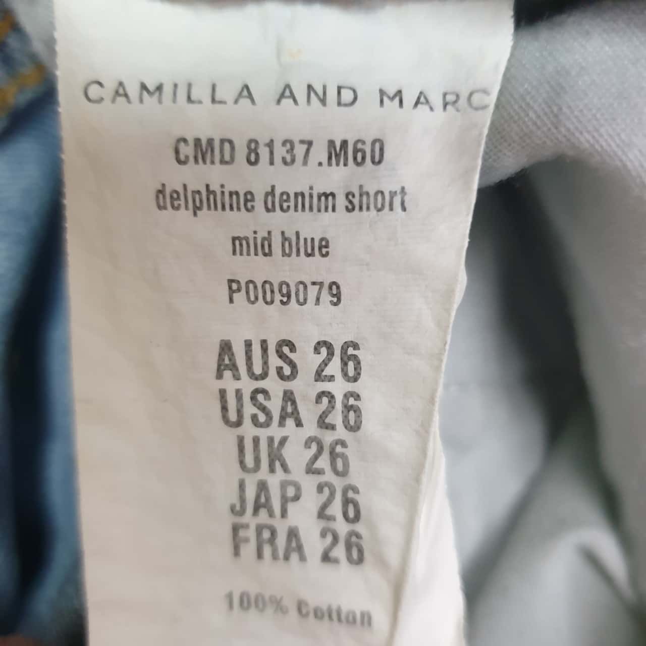 C&M Camilla and Marc 'Delphine' Distressed Denim Shorts Size 26(s)