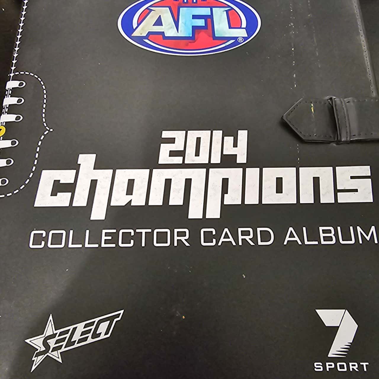 AFL Footy Cards Select 2014 Champions FILE With 9 Pocket Pages (b30)(s)