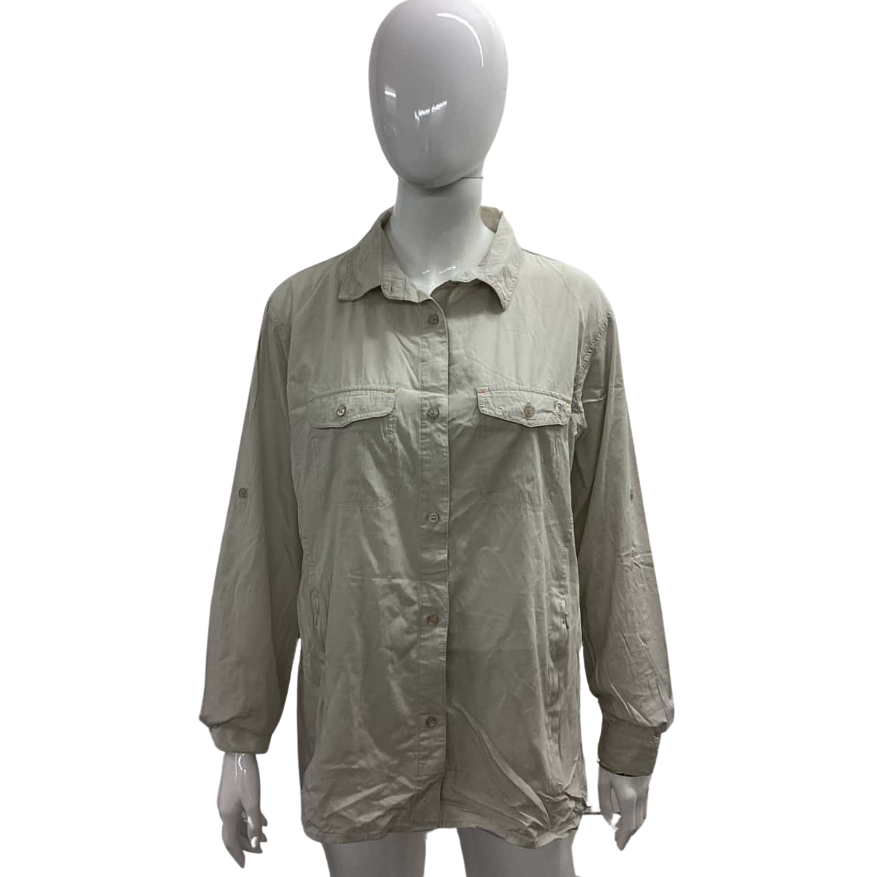 Gondwana - Womens Beige Button Up
