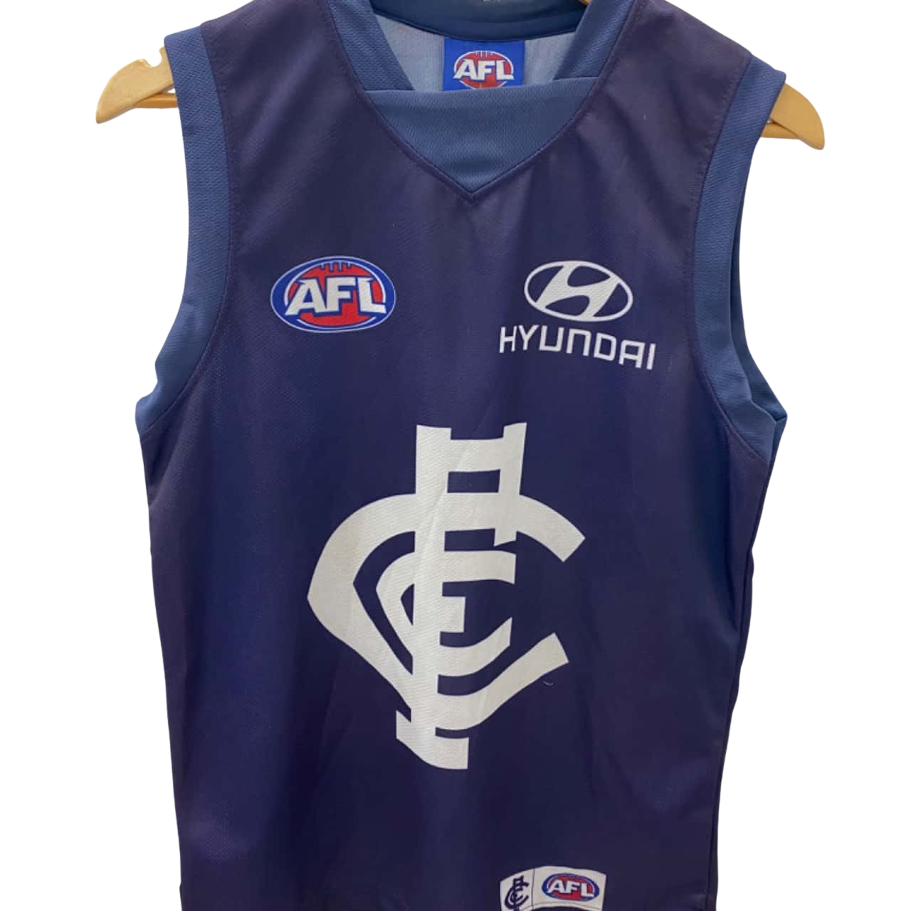 AFL Mens Size M Blue / White Carlton