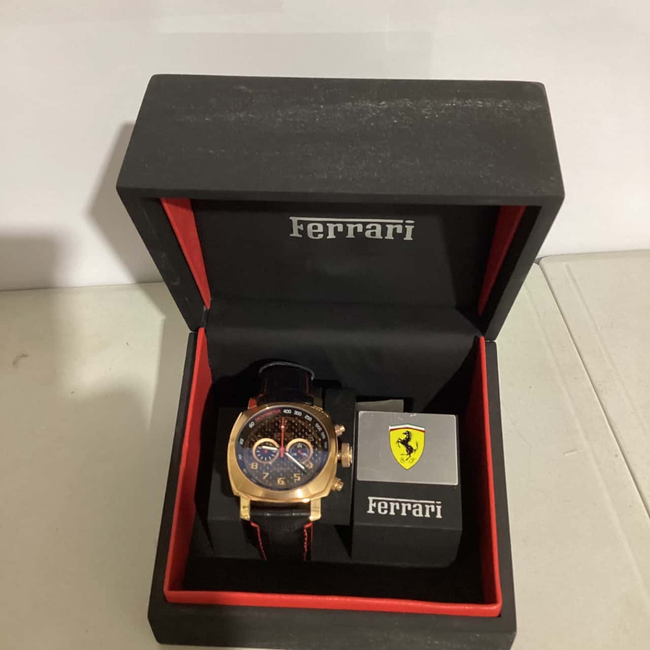 Ferrari Mens Watch in Box (s)