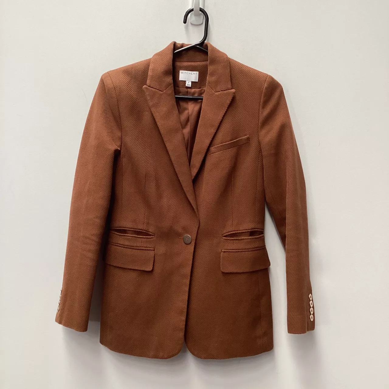 Witchery Women's Jacket Brown Size 6