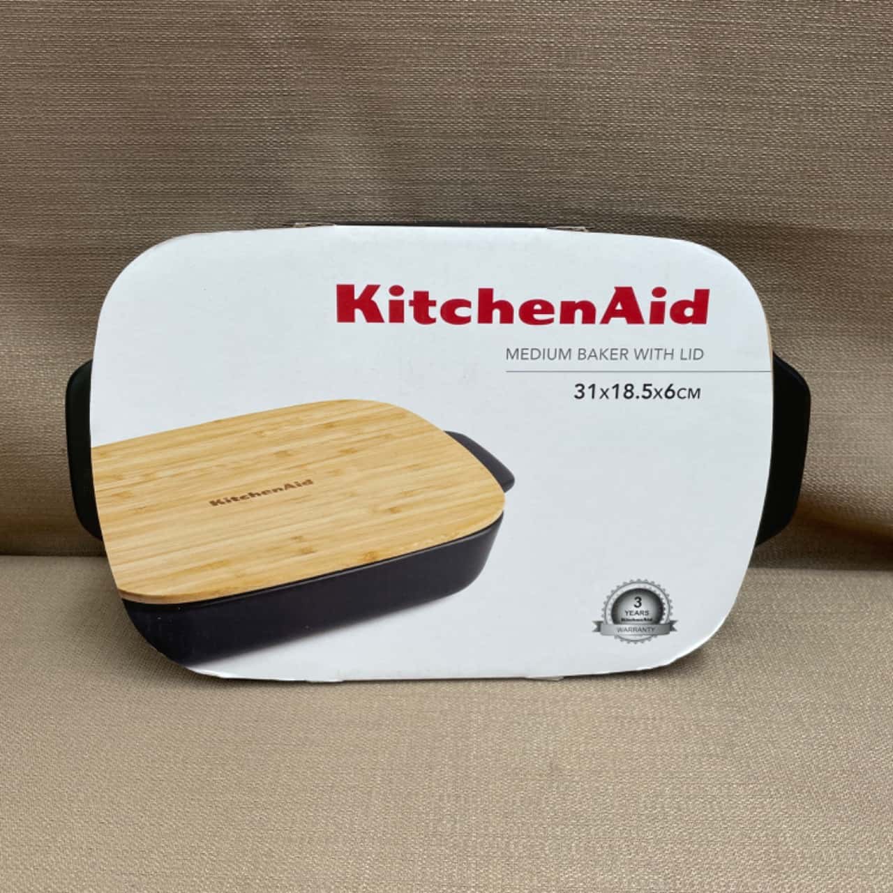 Kitchen Aid Medium Baker with Lid(s)