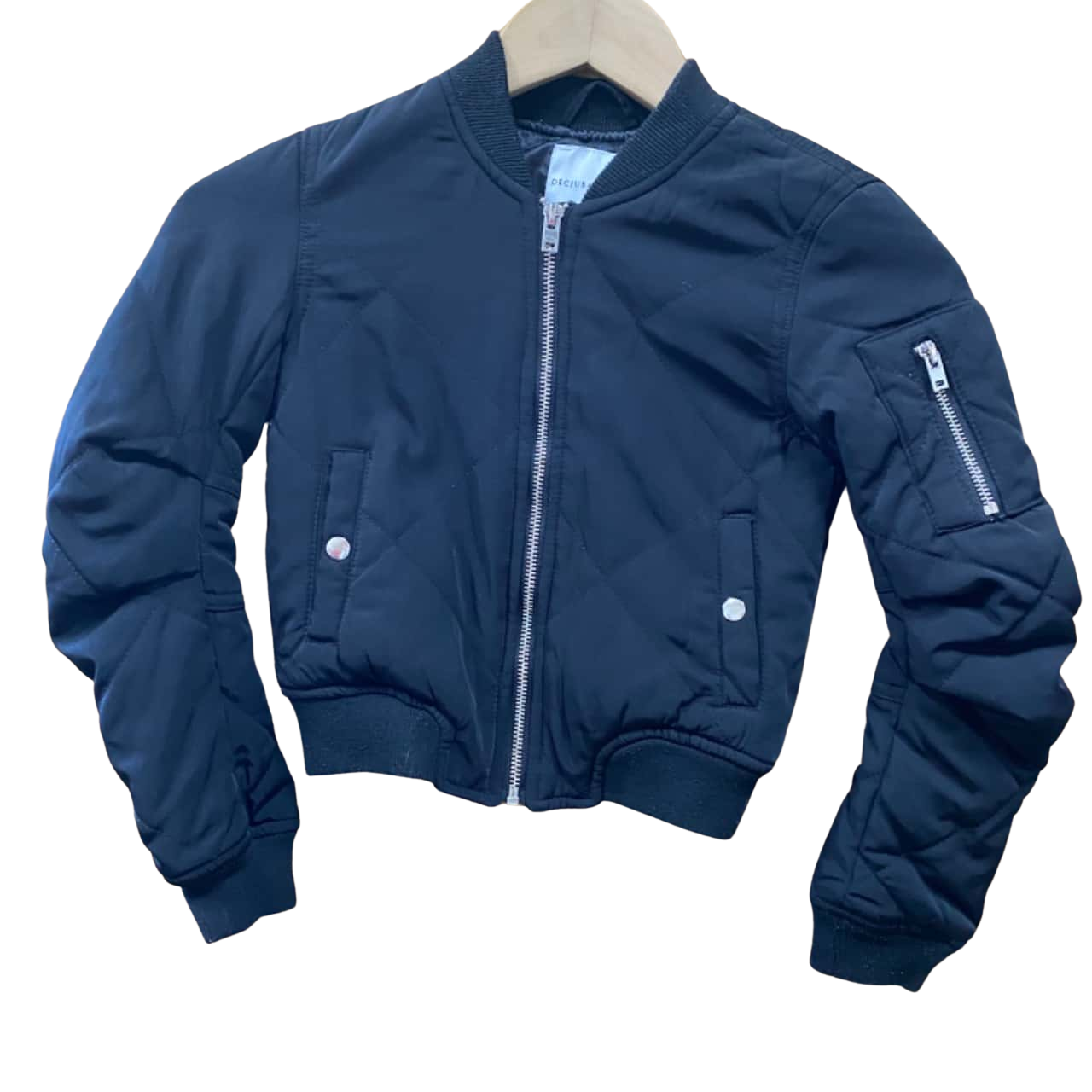 Decjuba Biker Jacket Black Size:8(s)