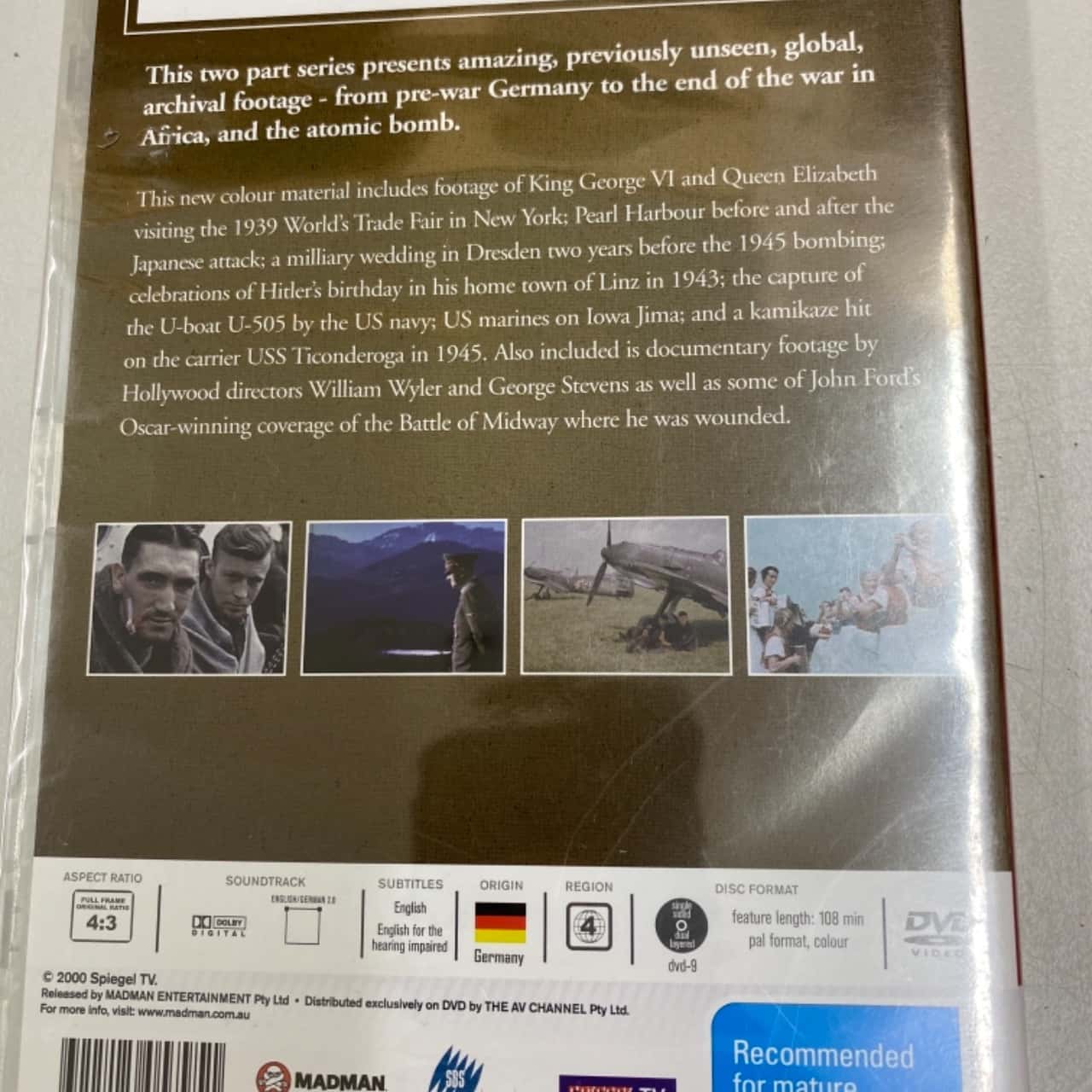 WW2 in colour DVD
