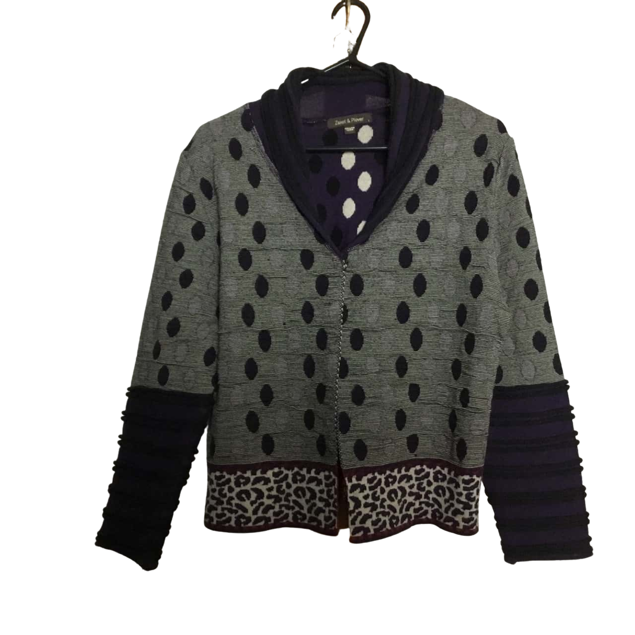 Zaket & Plover Italian Yarn Jacket Size L(s)