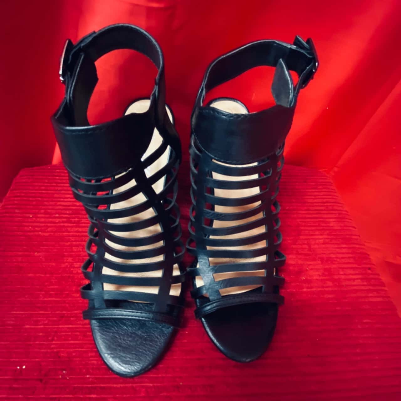 Corelli Womens Size 8 Black Lucie Dress Sandal(s)