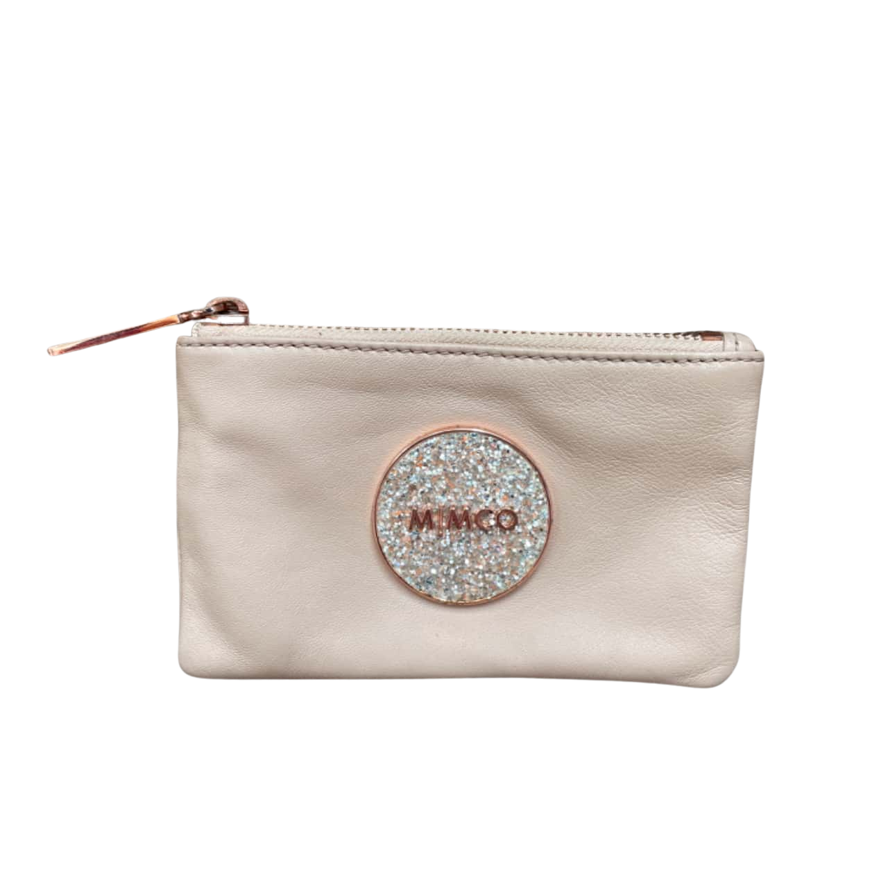 Mimco Womens Purse Small. Dusty Pink/Rose Gold(s)