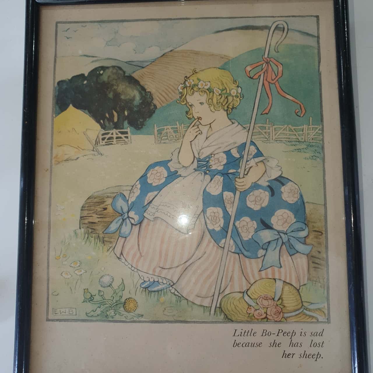 EWB Little Bo-Peep print