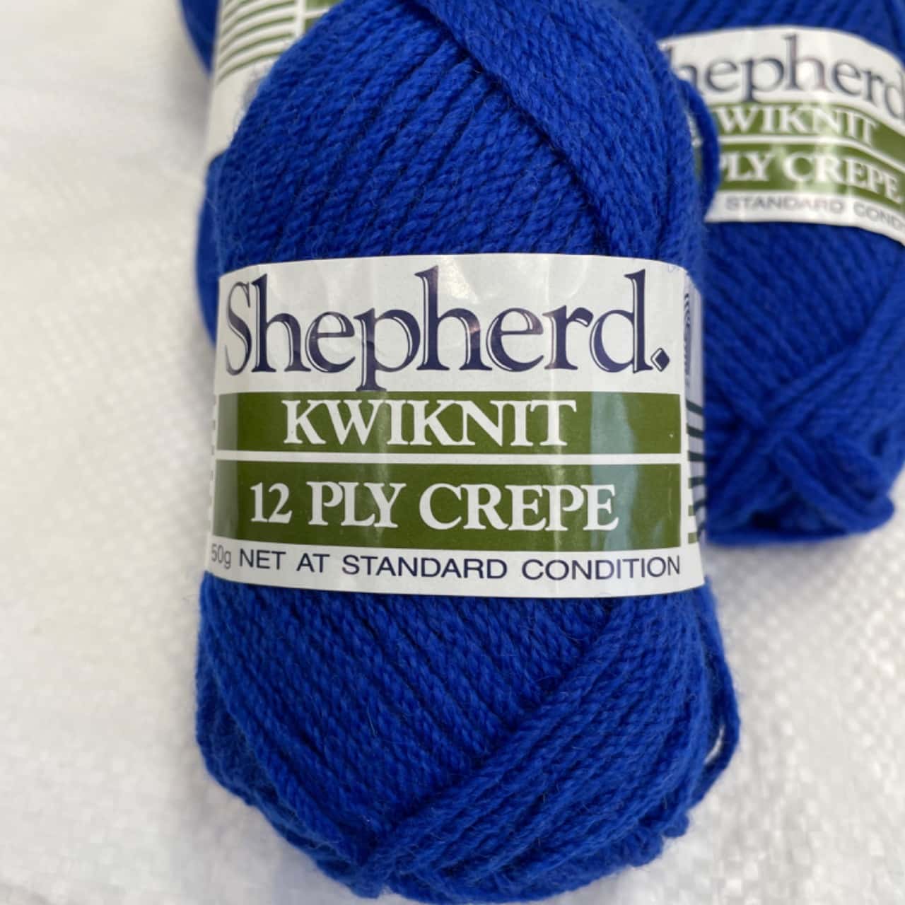 Shepherd knit wit 12 ply Crepe. 50g balls x 6(s)
