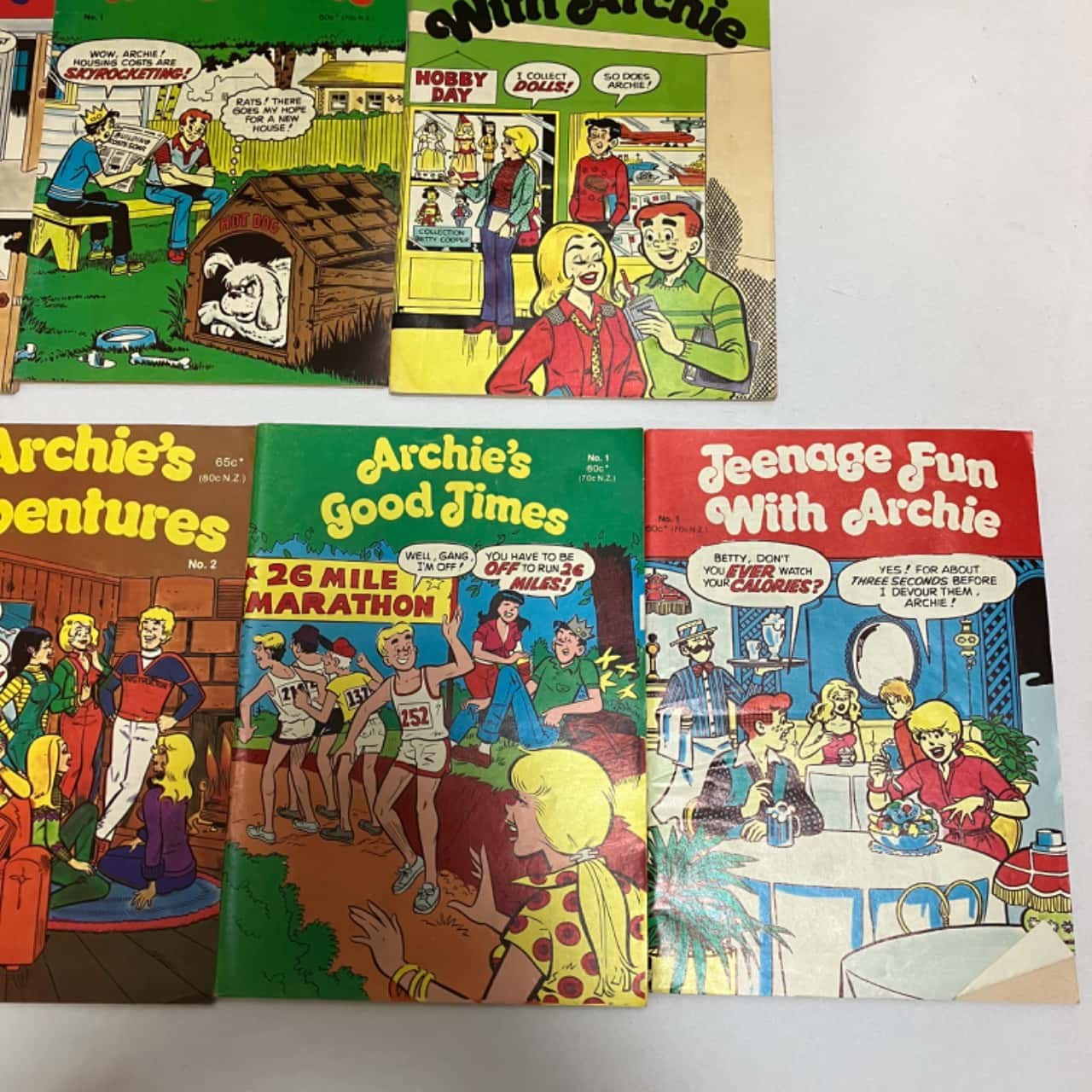 Vintage Archie Comics x7 (#1)(s)