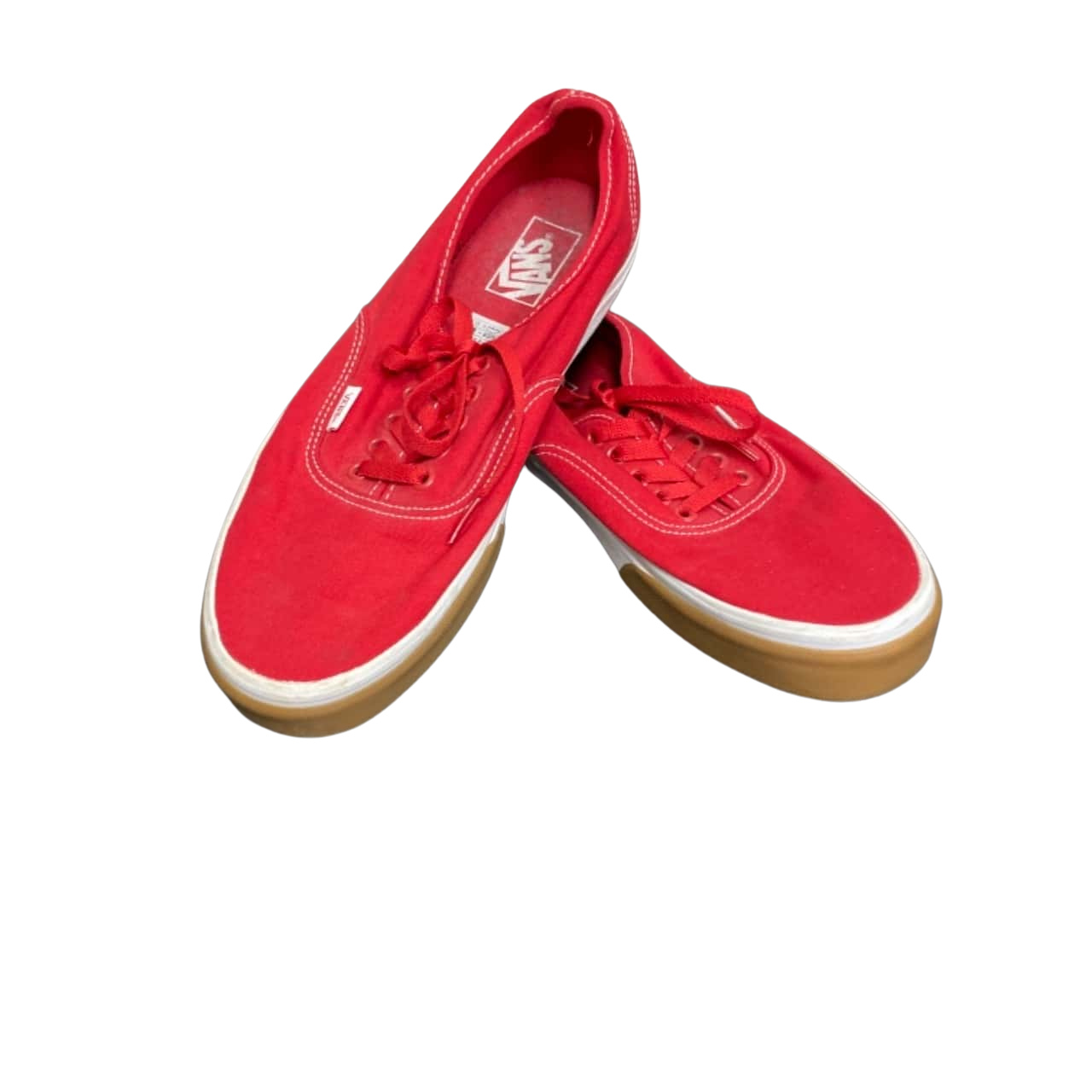 Vans Unisex Size 10 Red sneakers (s)