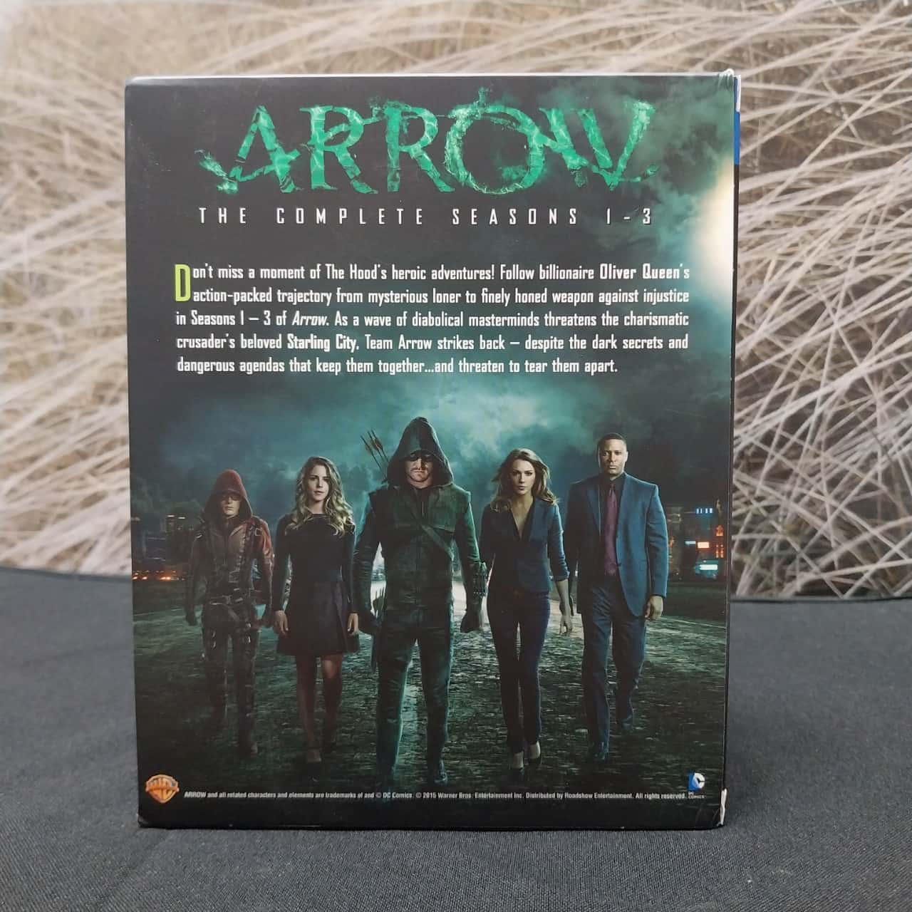 DC Comics Arrow The Complete Seasons 1 - 3 Blu-ray Discs