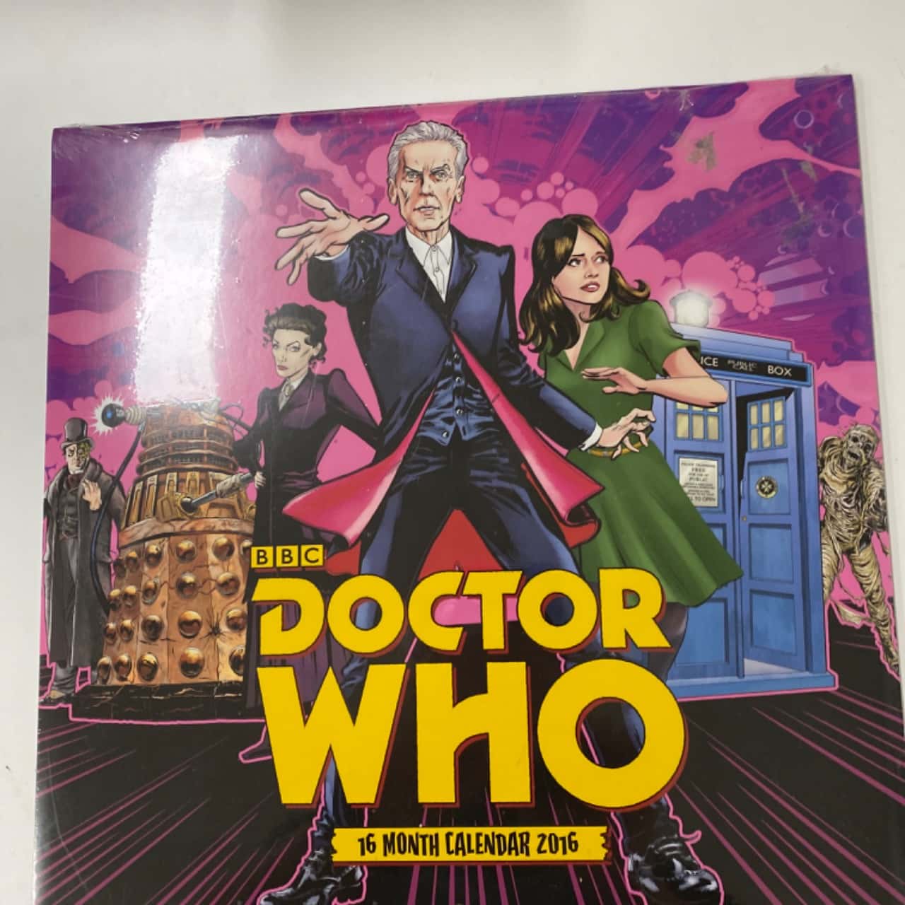 Doctor Who 2016 16 month colandar