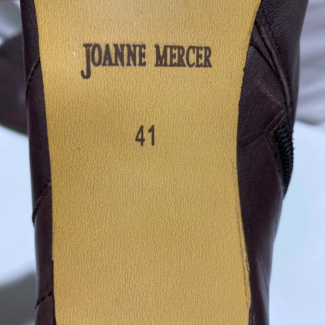 JOANNE MERCER BOOTS Womens Size 41 Brown (s)