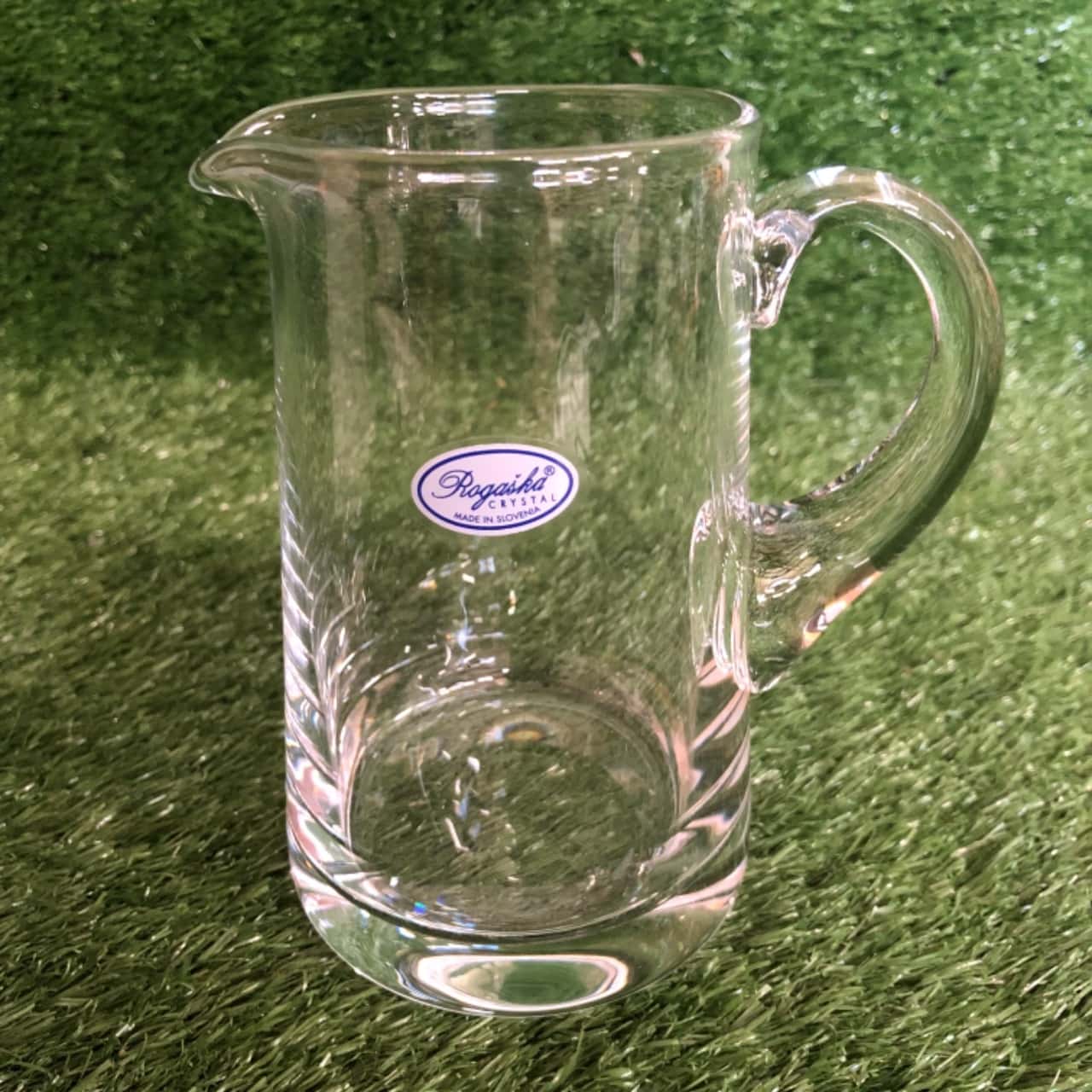 Rogaska Crystal Glass Jug 14cm (Made In Slovakia)(s)