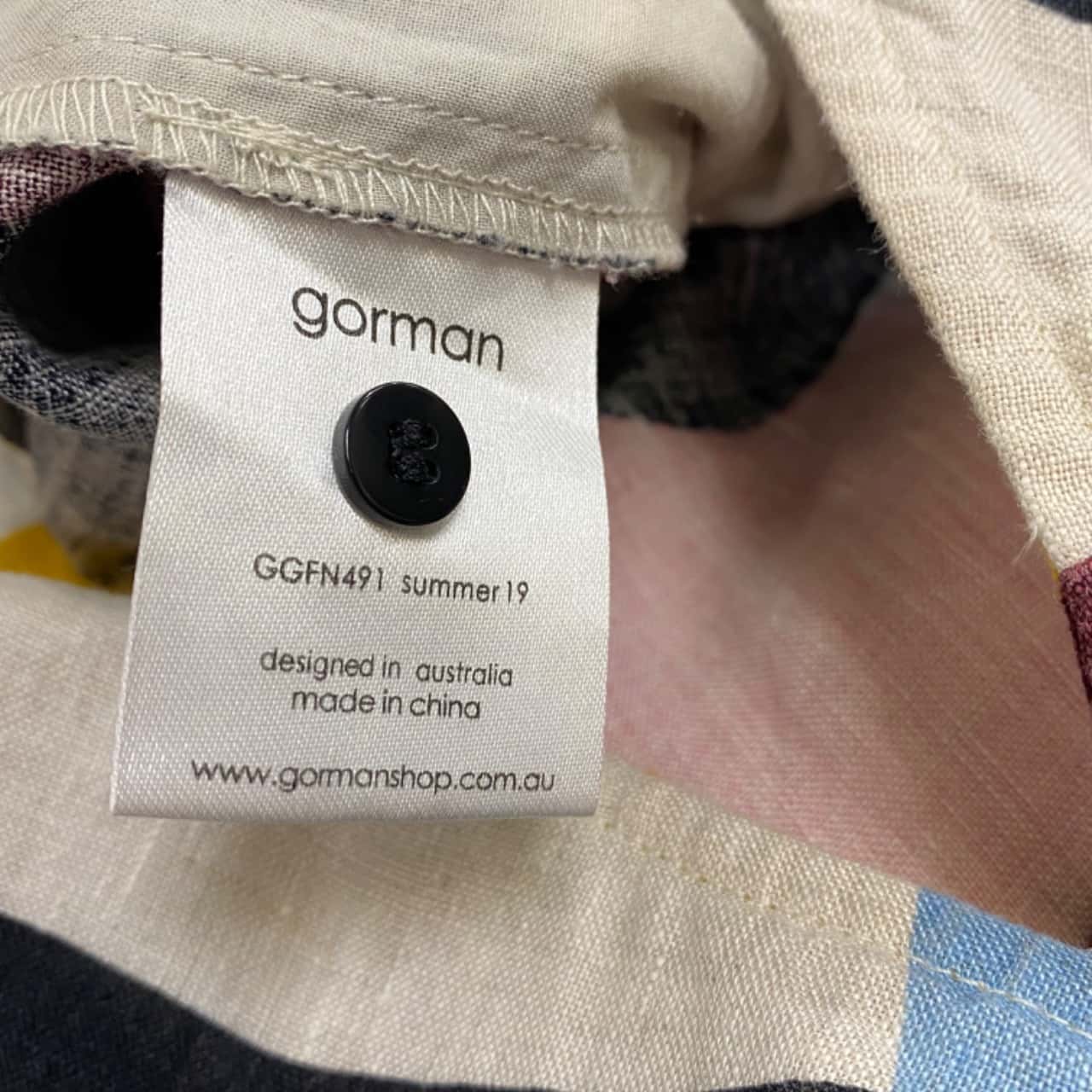 Katie Eraser x Gorman Womens Size 8 Jumpsuit Multicoloured / Pattern