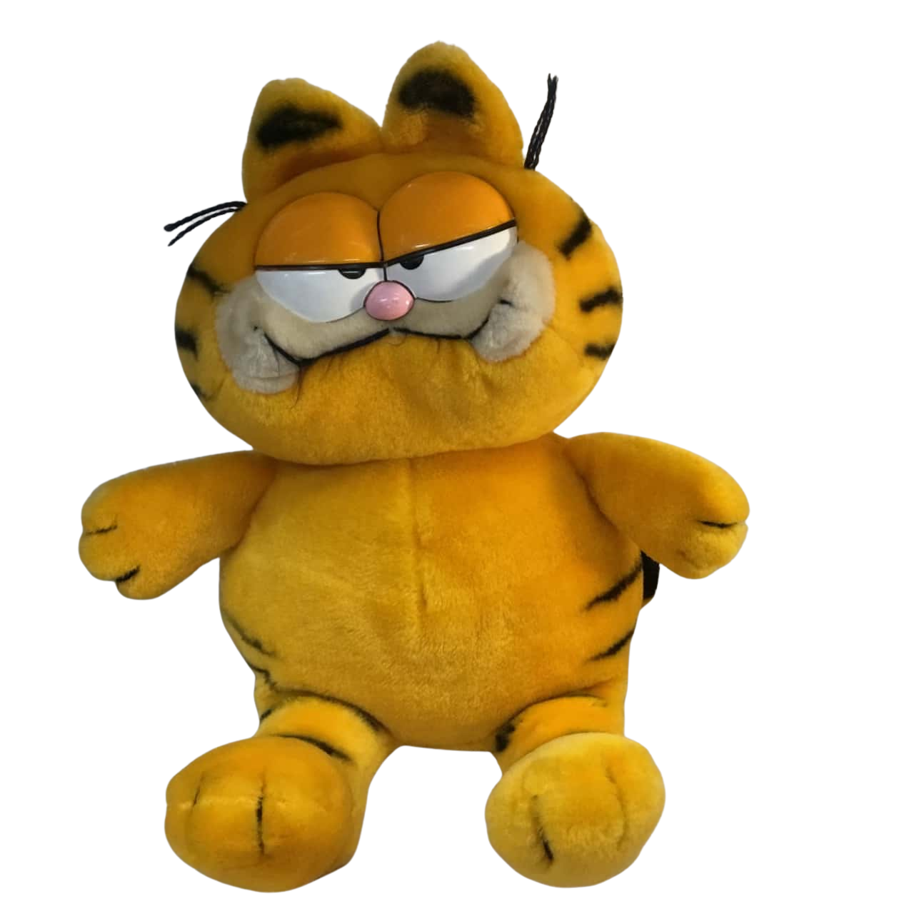 Vintage Garfield Plush Toy 1981 Made In Korea Approx 42 cm high(s)