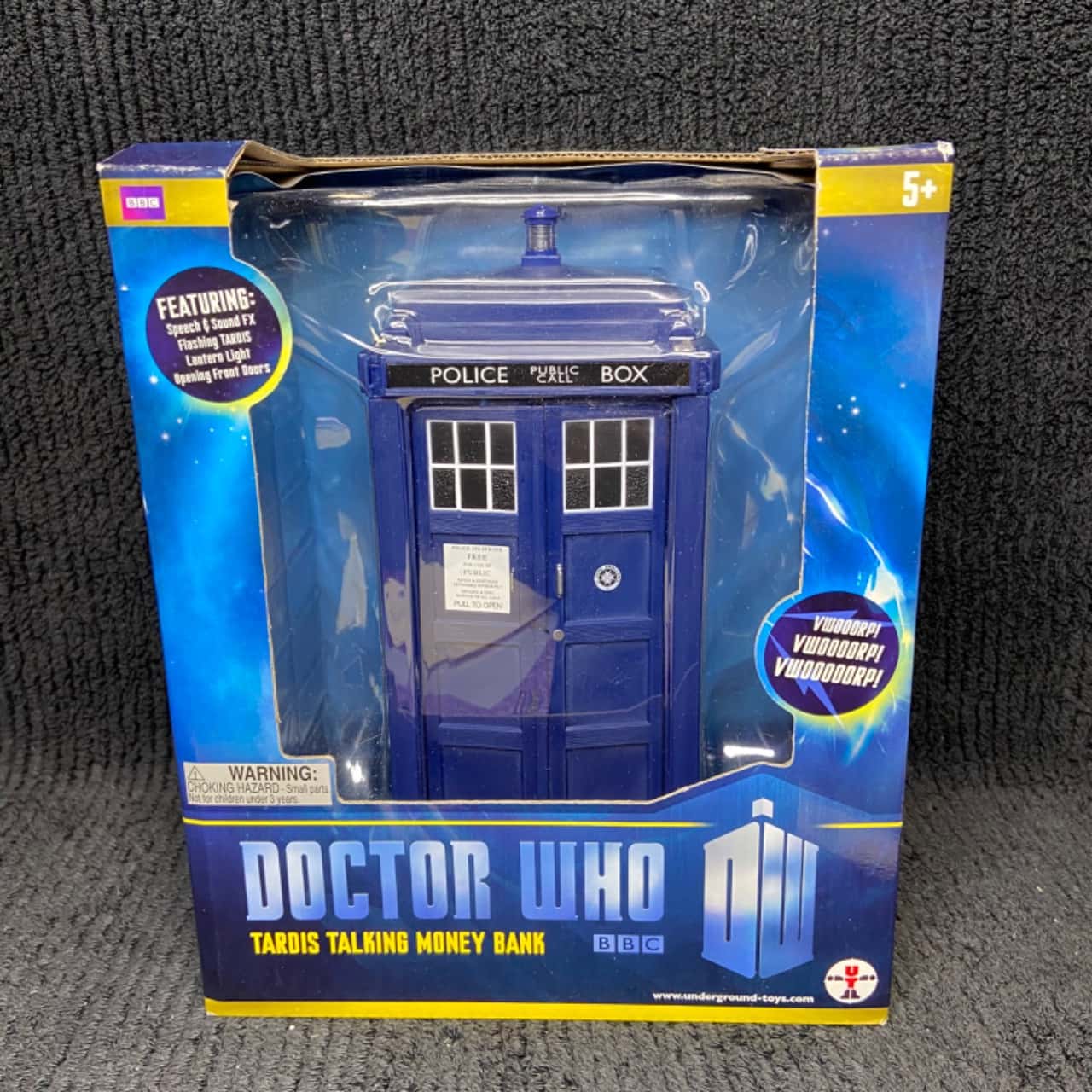 Doctor Who - Tardis Talking Money Bank Boxed
