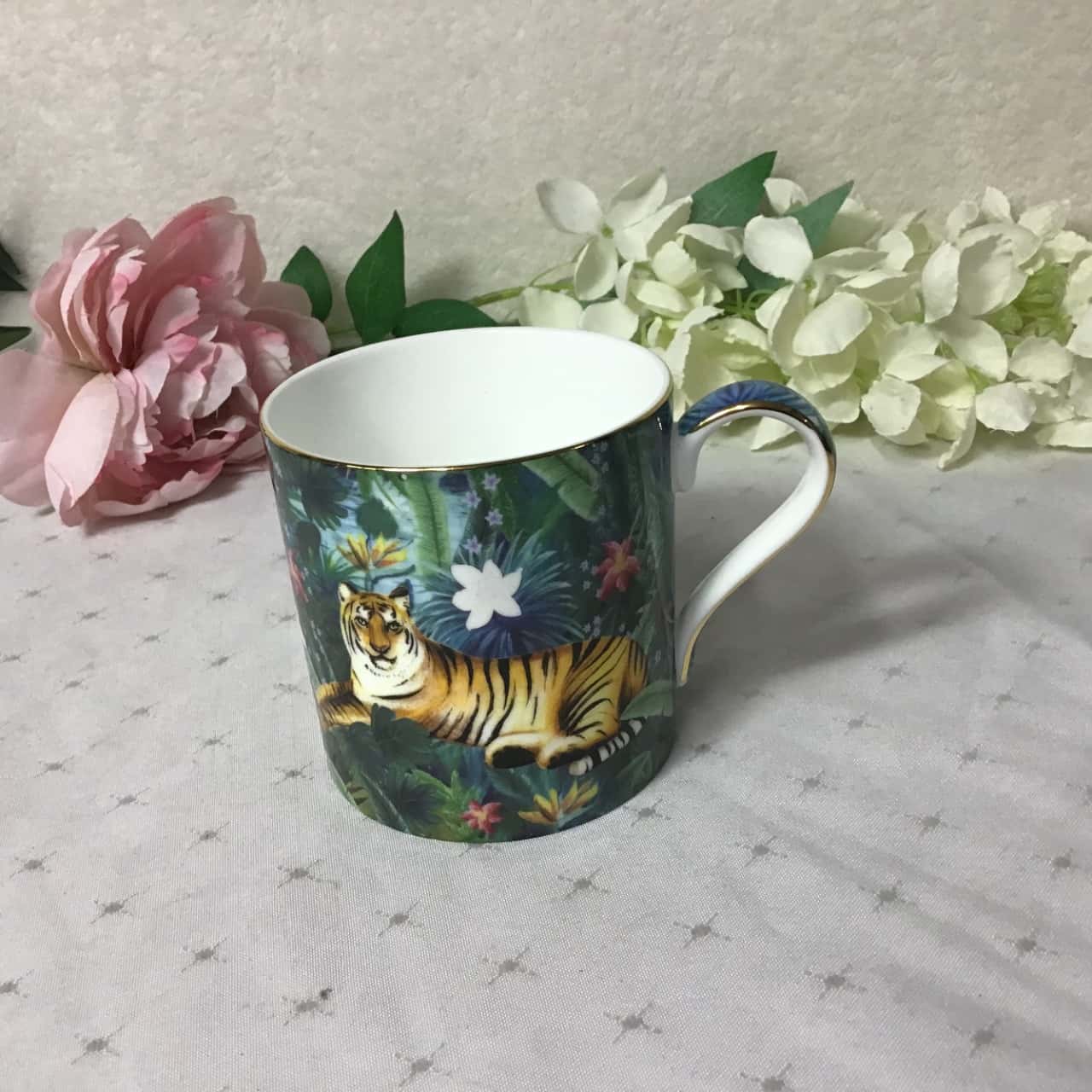 T2 Tiger Jungle Design Fine Bone China Mug(s)