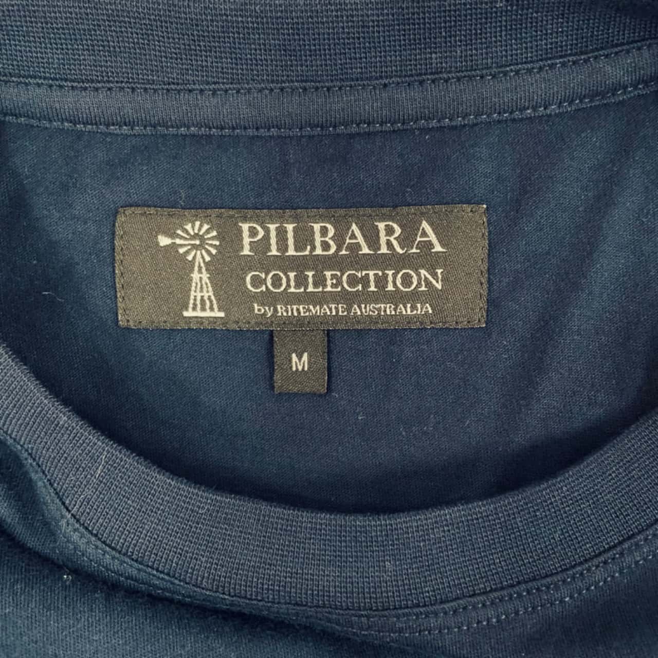Mens Pilbara Collection by Rite Mate Size M Navy Blue T-Shirt(s)