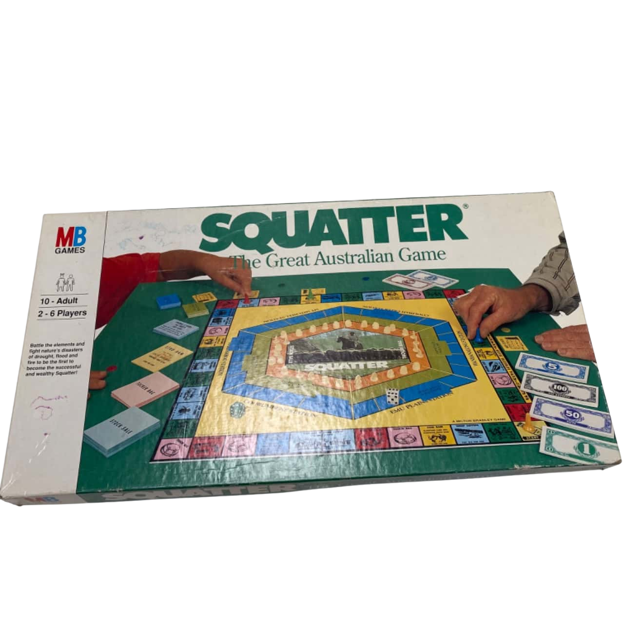 Vintage Squatter Board Game