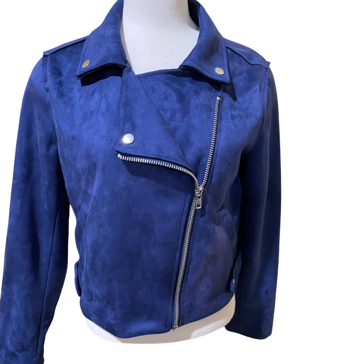 Wayne Cooper Womens Size 10 Front Zipper Blue
