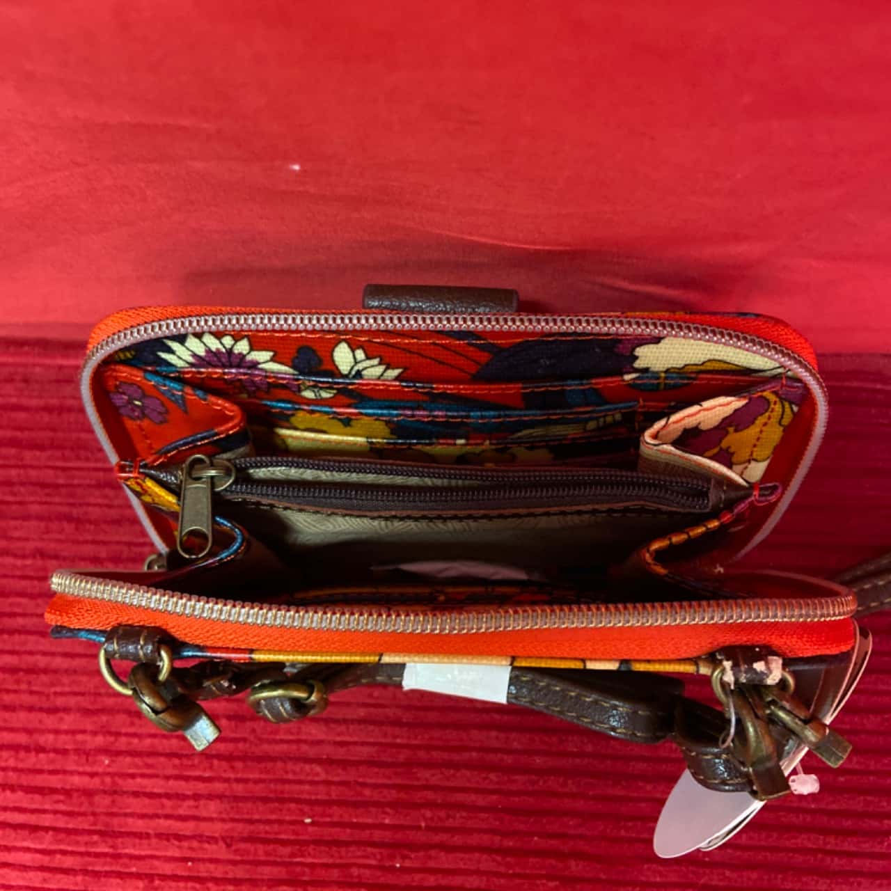 Womens Multicoloured Sakroots Purse with Wrist-Strap and Over-shoulder ...