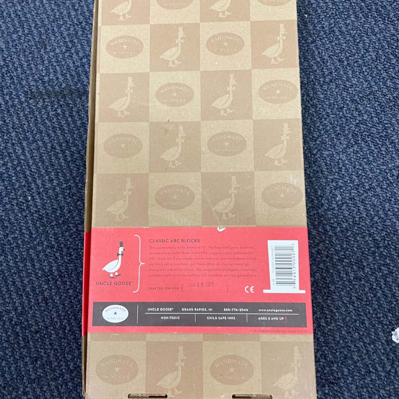 Uncle Goose Classic ABC Blocks : Wooden(s)