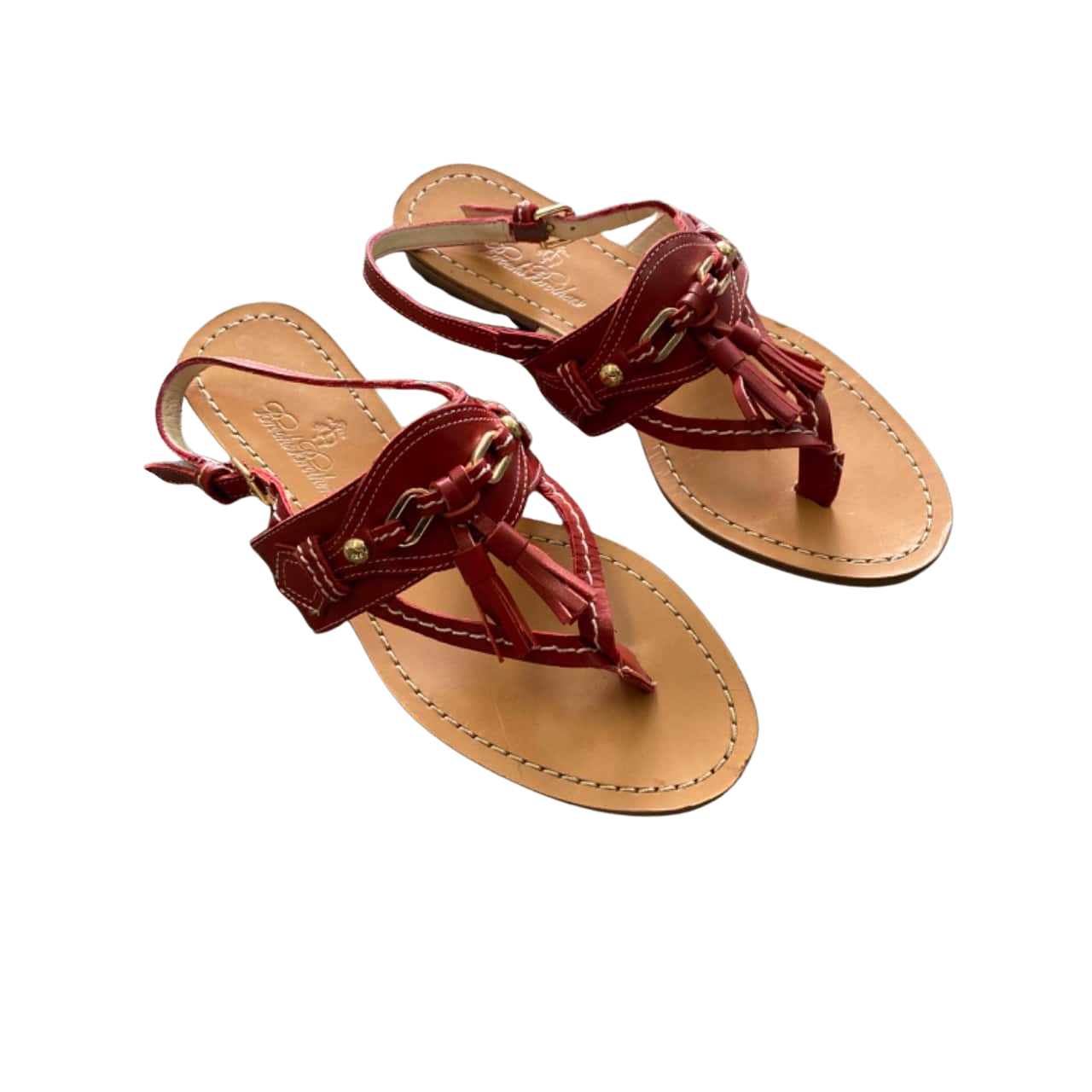 Brooks Brothers Womens Size 6 Red sandals (s)