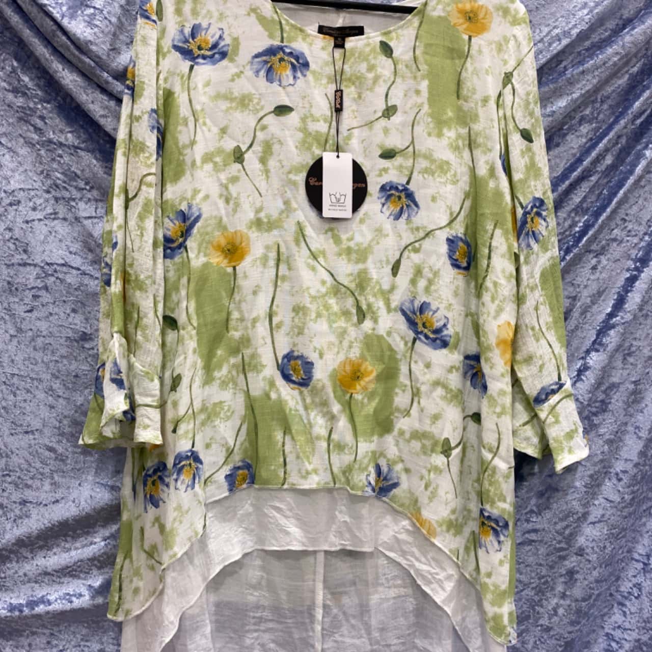 Caroline Morgan Womens Size 16 Floral Layered Top(s)