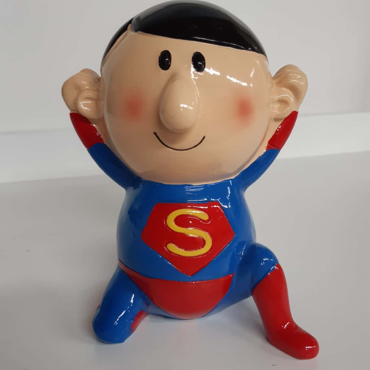 Reduced DC Heroes SUPERMAN Moneybox Abstract Cartoon(s)